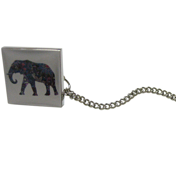 Kiola Designs | Accessories | Colorful Elephant Tie Tack | Poshmark